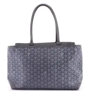 Goyard Bellechasse Bag Coated Canvas Pm - Gray