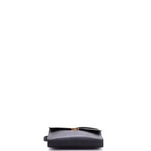Hermès Clic Wallet On Strap Chevre Mysore 16 - Black