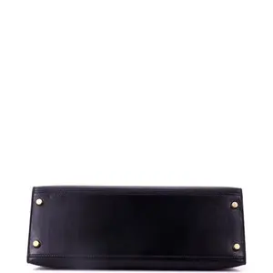 Hermès Kelly Handbag Box Calf With Gold Hardware 32 - Black