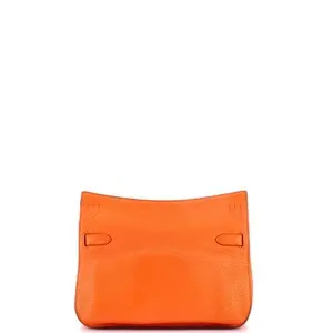 Hermès Jypsiere Bag Clemence 28 - Orange