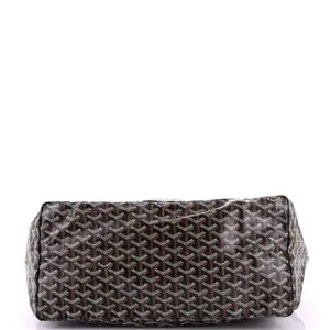 Goyard Saint Louis Tote Printed Coated Canvas Gm - Brown