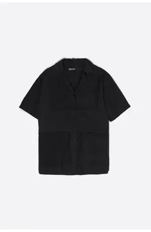 Bimba Y Lola Embroidered Scarf Patchwork Shirt