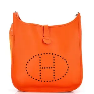 Hermès Evelyne Bag Gen Iii Epsom Gm - Feu