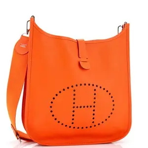 Hermès Evelyne Bag Gen Iii Epsom Gm - Feu