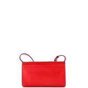 Hermès Clic-h Shoulder Bag Evercolor 21 - Red