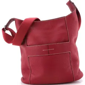 Hermès Sac Good News Bag Leather Gm - Rubis