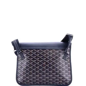 Goyard Coursier Messenger Bag Coated Canvas And Leather