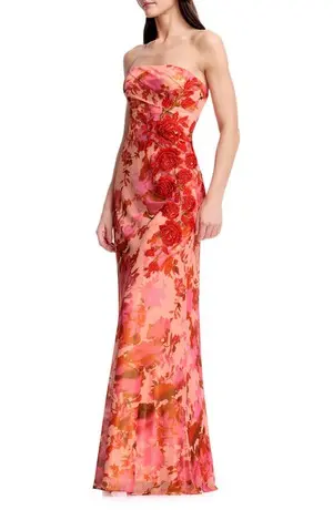 Dress The Population Kinley Strapless Gown