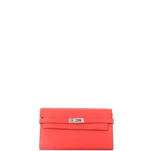 Hermès Kelly Wallet Epsom Long - Red