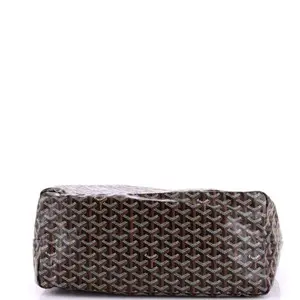 Goyard Saint Louis Tote Printed Coated Canvas Gm - Brown