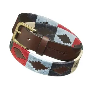PAMPEANO Multi Leather Belt With Traditional Pampa Patterns