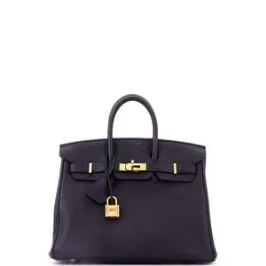 Hermès Birkin Handbag Togo With Gold Hardware 25 At Nordstrom Black