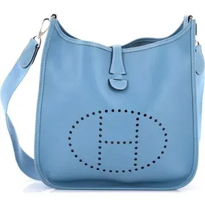 Hermès Evelyne Bag Gen Ii Epsom Pm - Blue