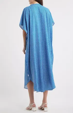 NIKKI LUND Tatjana Stripe Shirtdress
