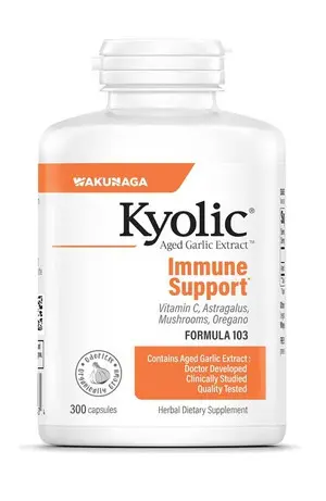 KYOLIC Aged Garlic Extract Formula 103, Immune Support - None