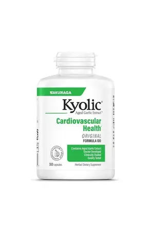 KYOLIC Aged Garlic Extract Formula 100, Cardiovascular Health - None