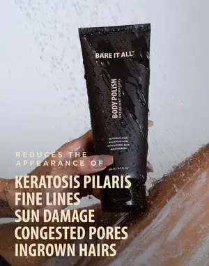 BARE IT ALL Shower Kit Lumina Cleanser And Body Polish