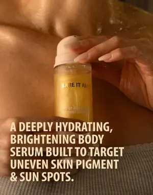 BARE IT ALL Glo-up Brightening Firming Body Serum