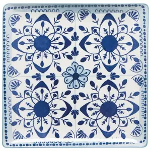 DANICA BRANDS Porto Stamped Plateset Of 2