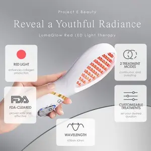 PROJECT E BEAUTY Lumaglow Red Led Light Therapy Wand