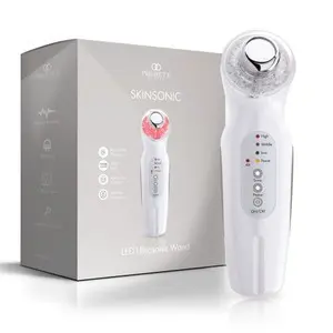 PROJECT E BEAUTY Skinsonic Led Ultrasonic Wand - White