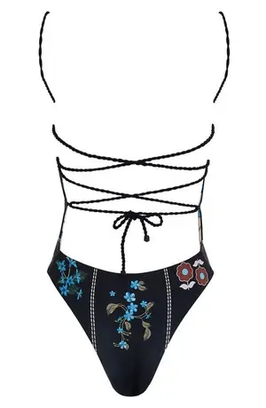 Agua Bendita Kali Reversible One-piece Swimsuit - Multicolor