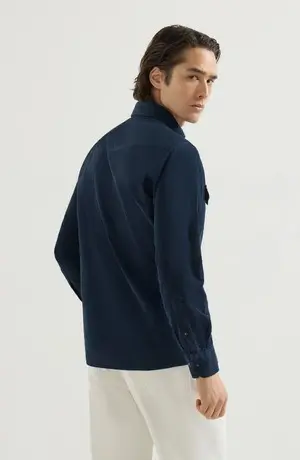 Brunello Cucinelli Corduroy Shirt