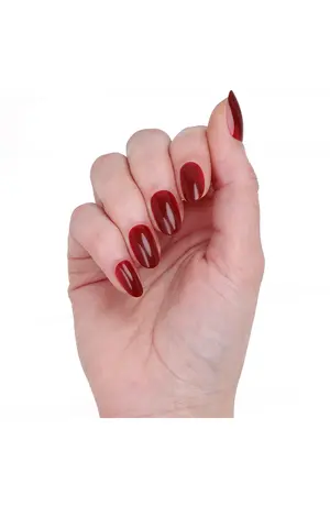 ORLY Bus Stop Crimson Solid Press-on Nails