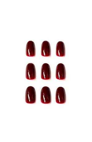 ORLY Bus Stop Crimson Solid Press-on Nails