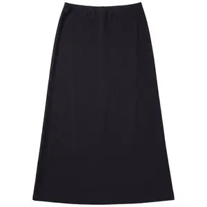 MONTE CARLO Monte Carlo Ladies Pull-On Knit Skirt Black