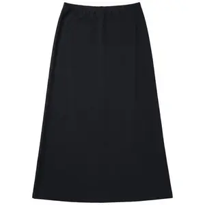 MONTE CARLO Monte Carlo Ladies Pull-On Knit Skirt Navy