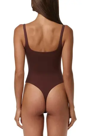 Naked Wardrobe Scoop Neck Tank Bodysuit