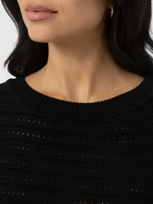 SAINT + SOFIA Ester Short Sleeve Knit