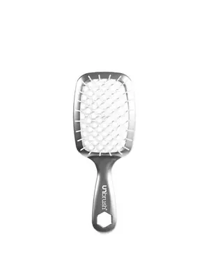 UNBRUSH Mini Detangling Brush - Silver