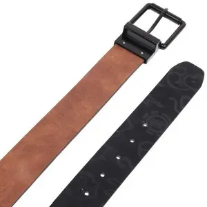 ELEMENT Distressed Pu Reversible Belt With Allover Print