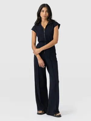SAINT + SOFIA Keller Jumpsuit - Navy