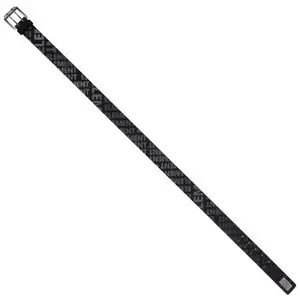 ELEMENT Distressed Pu Belt With Antique Silver Roller Buckle