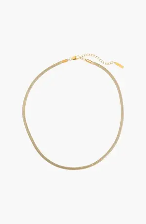 JOIANA JEWELRY Cord Necklace With Adjustable Extender - Camel