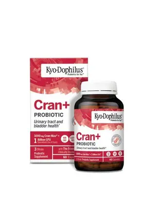 KYO-DOPHILUS Cran+ Probiotic, Urinary Tract And Bladder Health - None