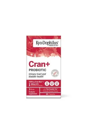 KYO-DOPHILUS Cran+ Probiotic, Urinary Tract And Bladder Health