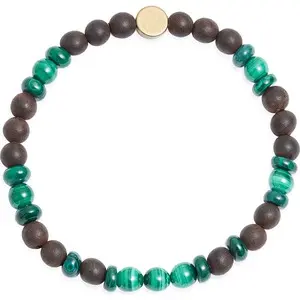 Caputo & Co And Wood Bead Bracelet