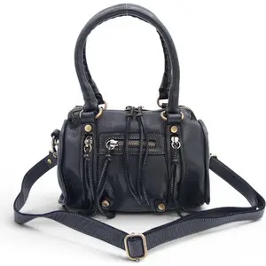 BOLSA NOVA HANDBAGS Bolsa Nova Small Pocket Satchel - Black