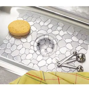 IDESIGN Pebblz Sink Protectorkitchen Sink Mat For Bottom Of Sinkset Of 2