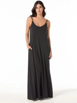 Carmen Marc Valvo Maxi Dress Cover-up