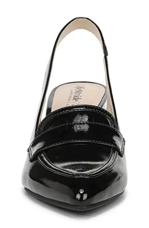 LIFESTRIDE Angel Slingback Pointed Toe Loafer Pump - Black