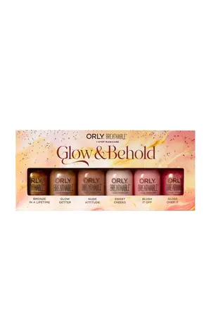 ORLY Glow & Behold 6-piece Breathable Nail Color Set - None