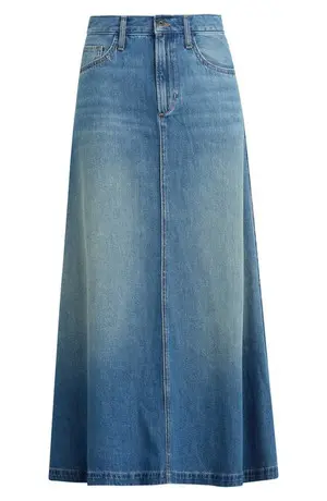 FAVORITE DAUGHTER The Winona Denim Midi Skirt