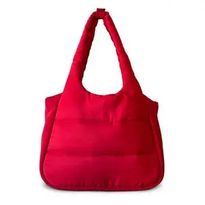 YOUZEY Astra Puffy Crossbody Tote - Red