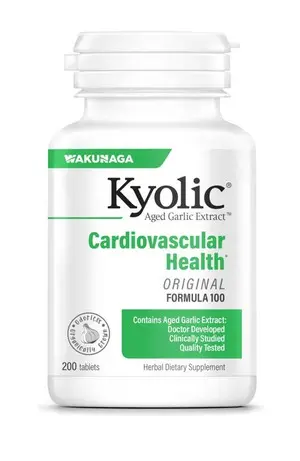 KYOLIC Aged Garlic Extract Formula 100, Cardiovascular Health - None