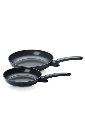 FISSLER CERATAL® EVO CLASSIC Ceratal® Evo Classic Ceramic Frying Pan Set 9.5" & 11" - Orbit Black